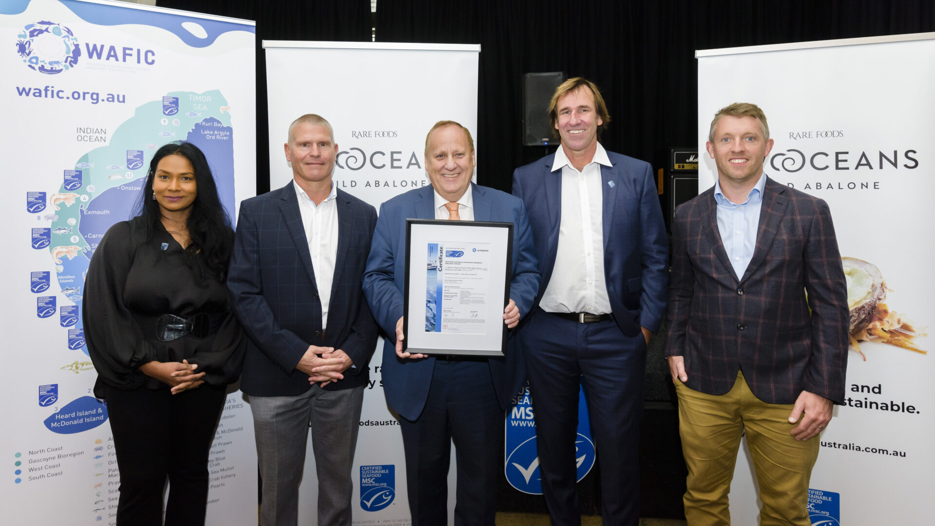 MSC Certification Launch Event Featured on GWN7 News - Rare Foods Australia